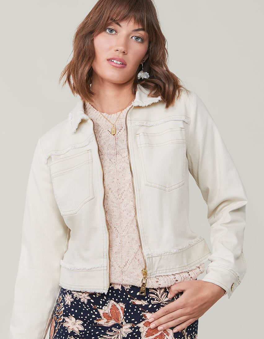 Blake Denim Jacket Sand