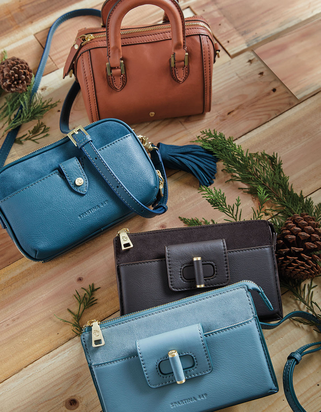 Siren Mini Hollecker Saddle Brown