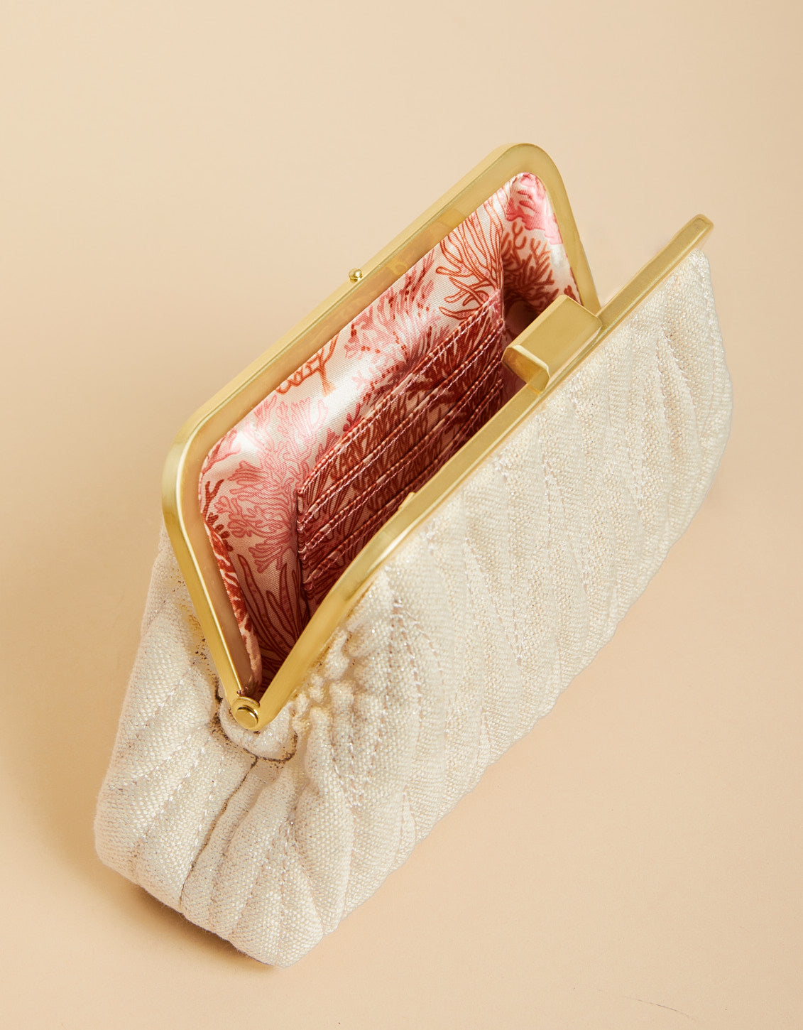 Ruched Clutch Bascom