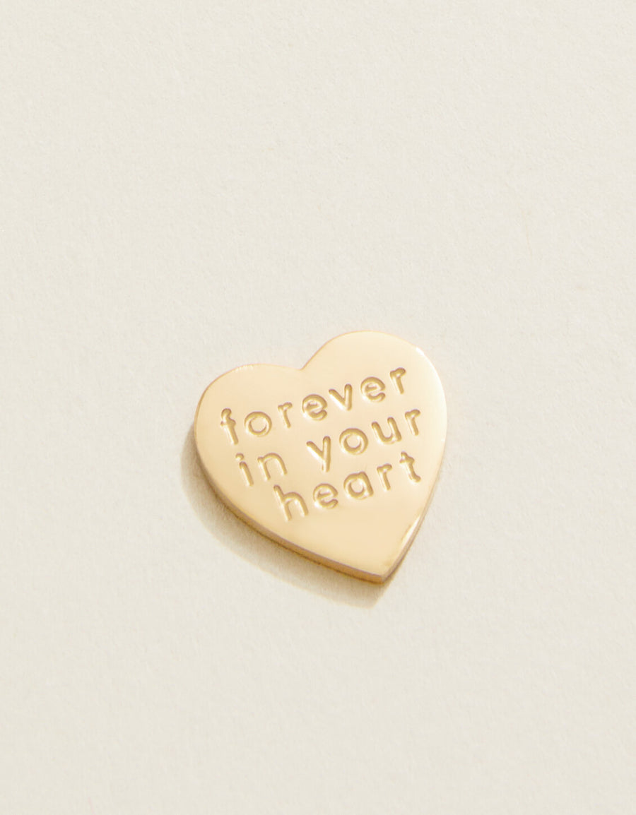 Mini Heart Locket Note Forever In Your Heart