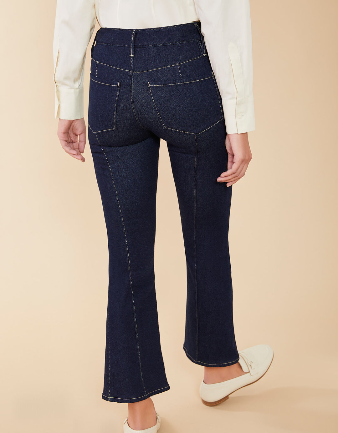 Mallory Kick Flare Jean Casa Bay Rinse Wash