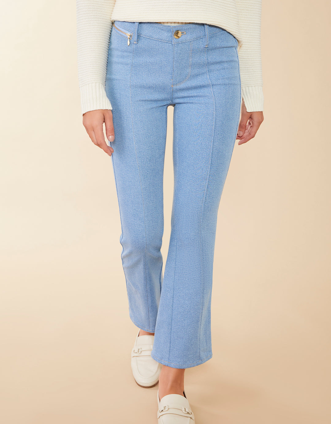 Mallory Kick Flare Jean Isle of Palm Wash