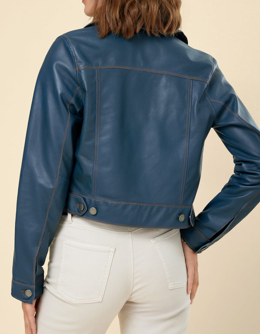 Hayden Jacket Vintage Blue