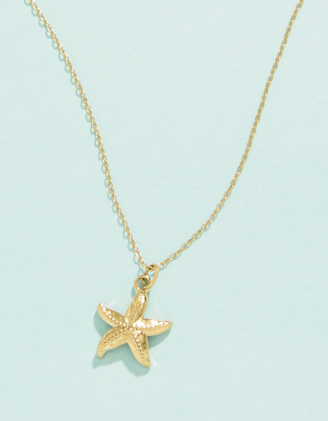 Starfish Necklace, 18"