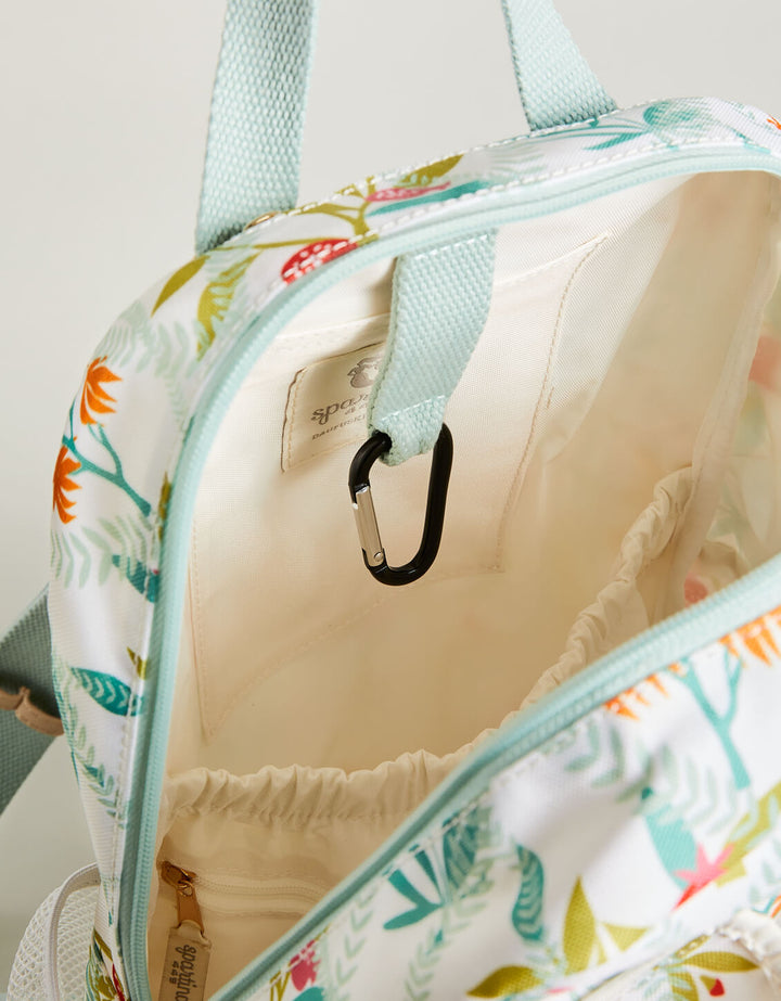 Pickleball Backpack LW Queenie Topiary White