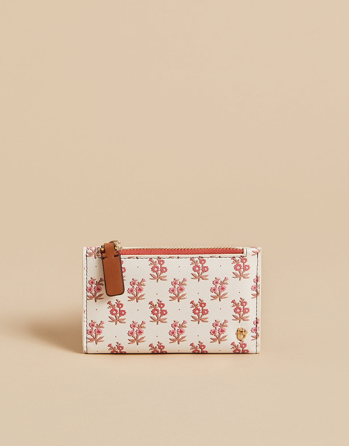 Pink House French Floral Fiona Snap Wallet
