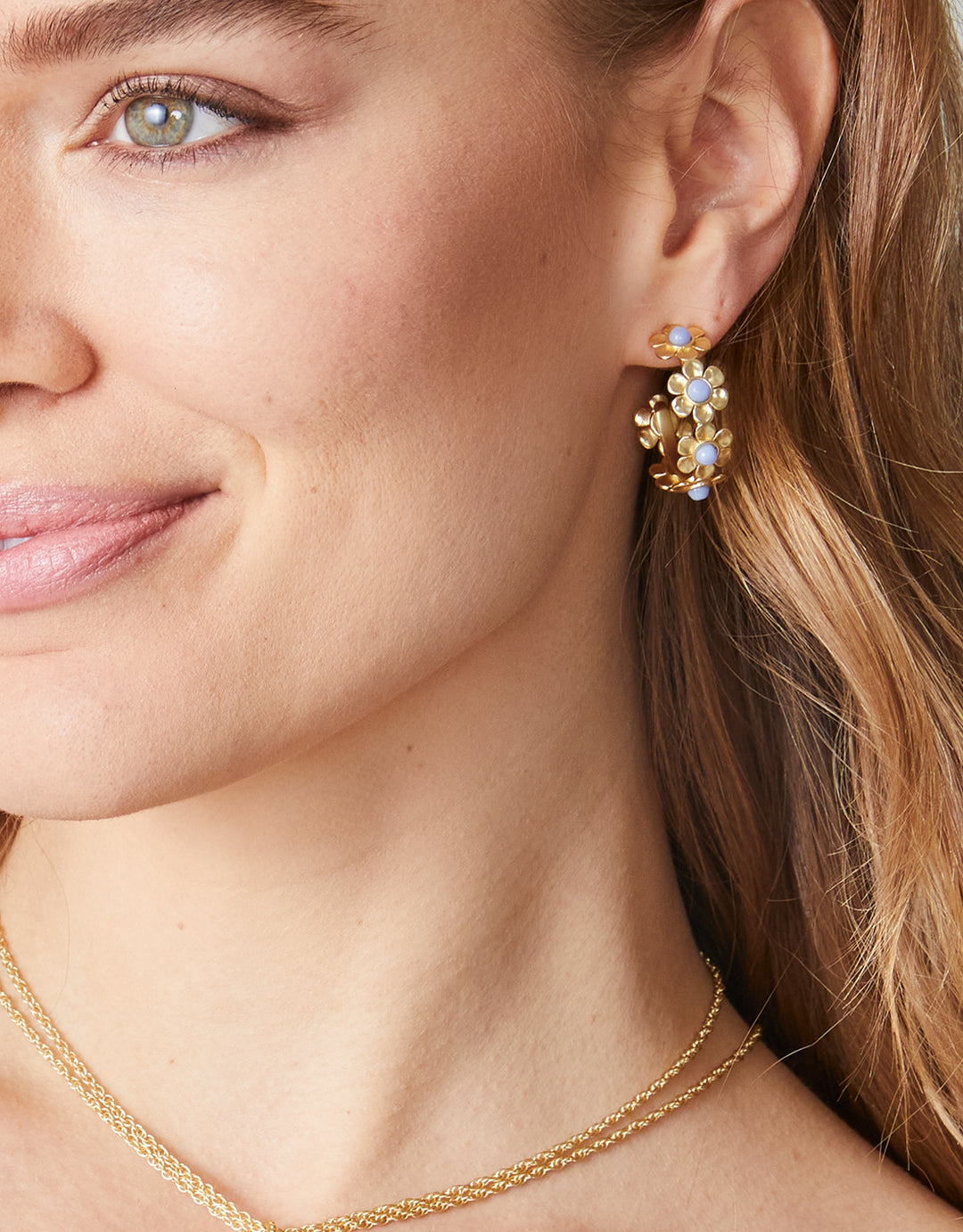 Primrose Hoop Earrings