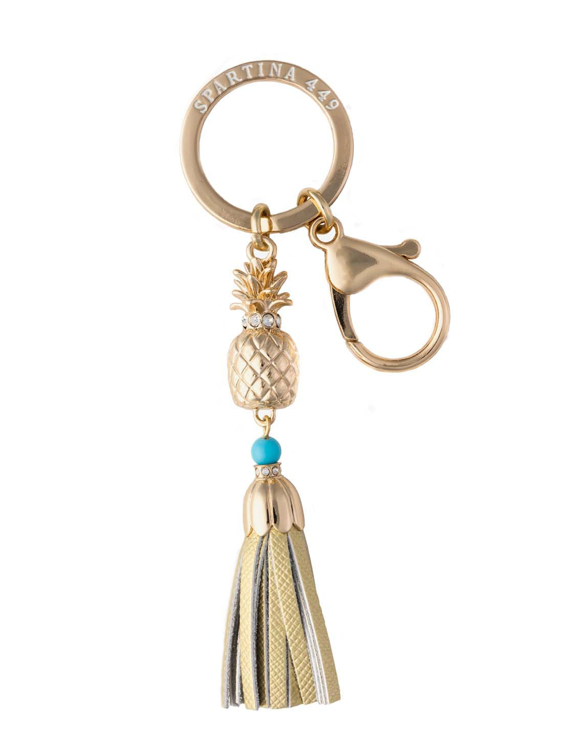 Pineapple Keychain Gold