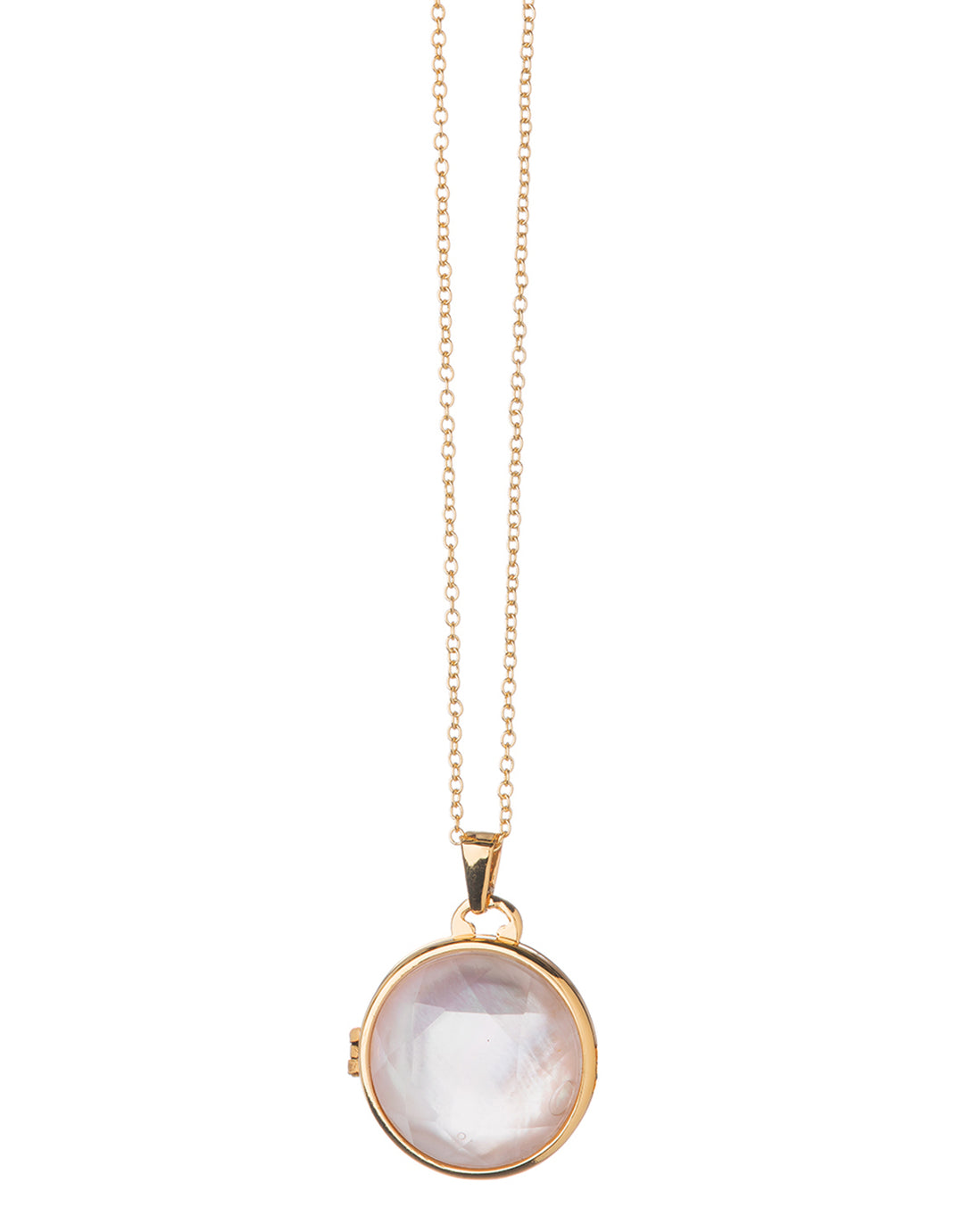 Classic Round Locket Necklace