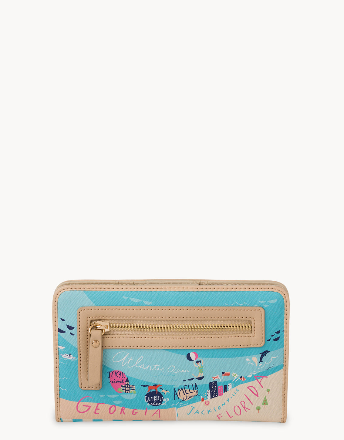 Sea Islands Snap Wallet