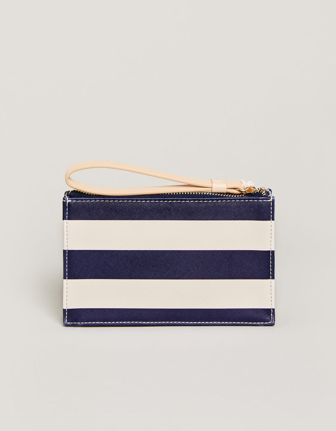 Emmy Wristlet Navy Stripe