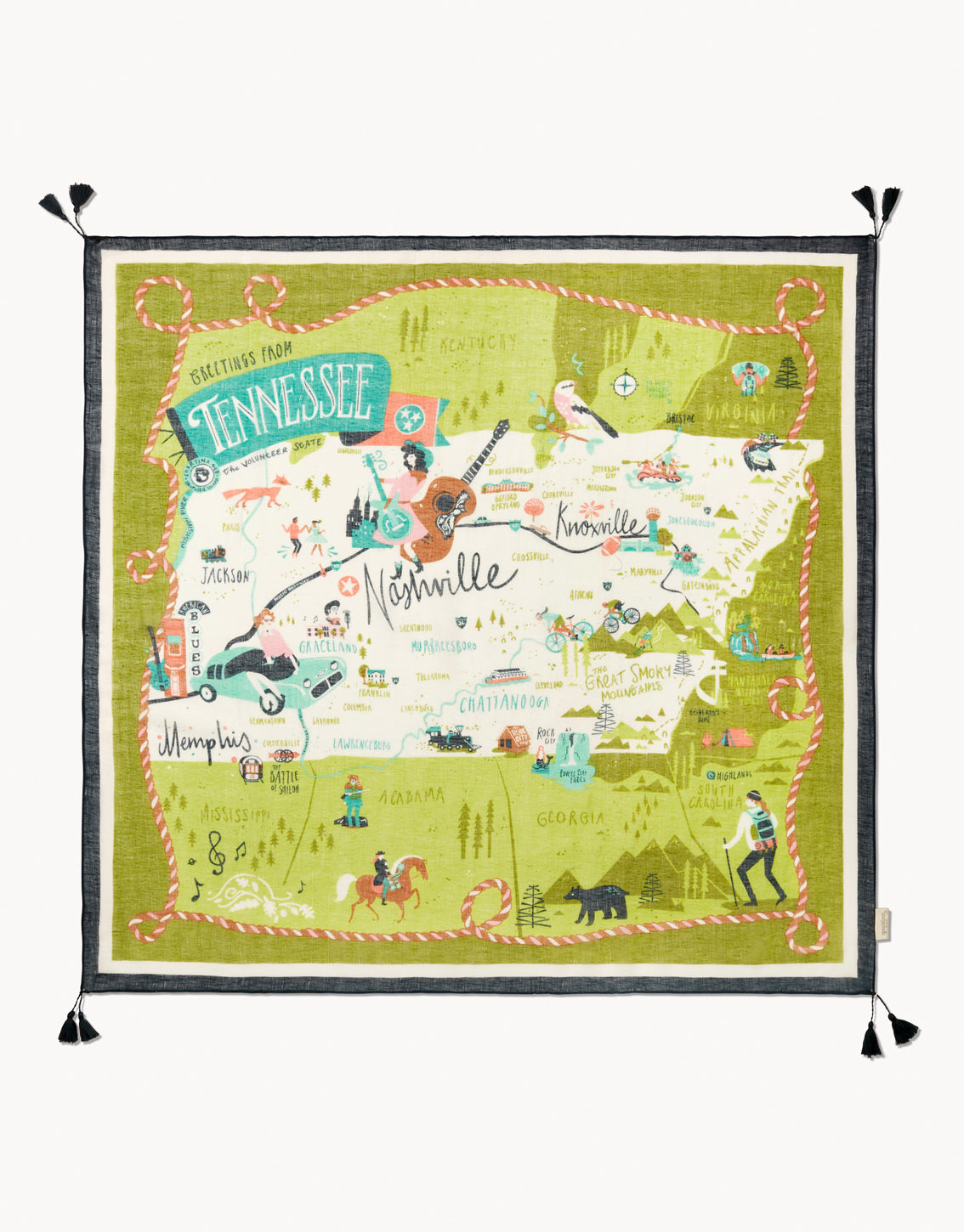 Square Scarf Tennessee